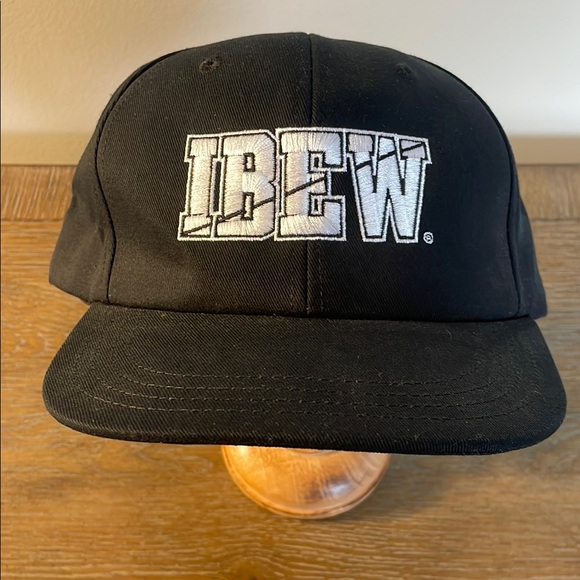 Accessories | Ibew Black Baseball Cap | Poshmark